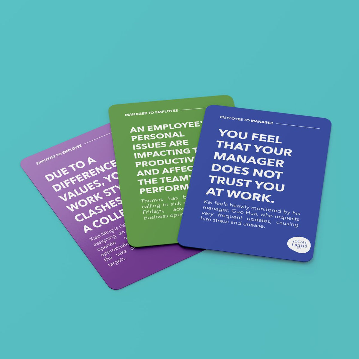 Thriving in Difficult Workplace Conversations: Card Deck – Social Lights Co