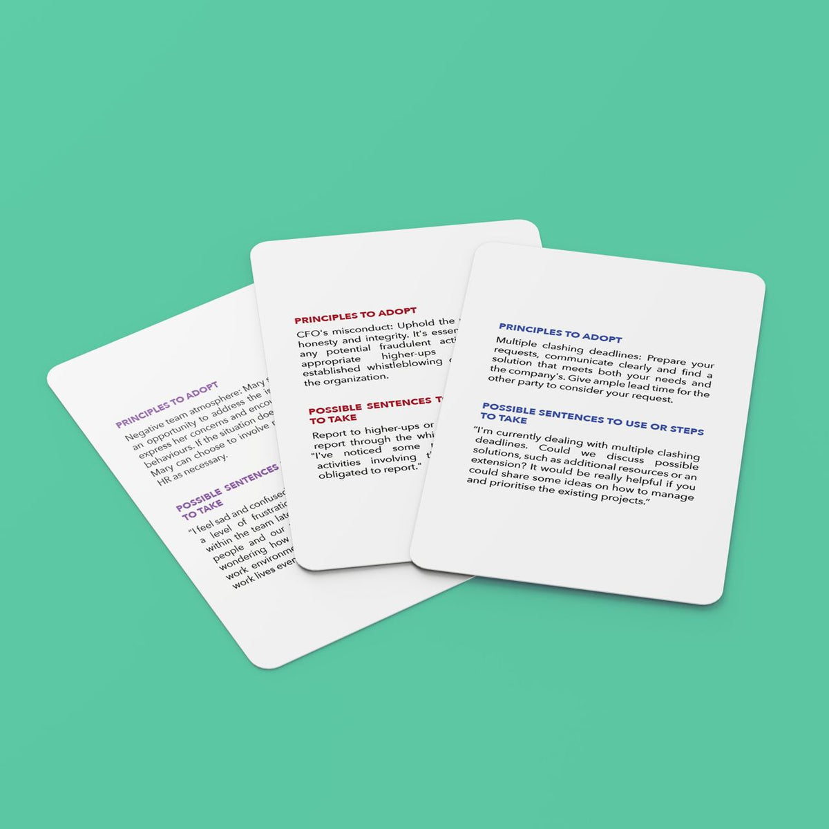 Thriving in Difficult Workplace Conversations: Card Deck – Social Lights Co